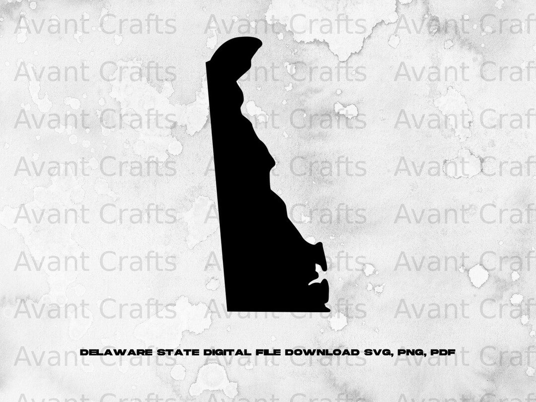 Delaware State Digital File Download Svg, Png, Pdf - Etsy