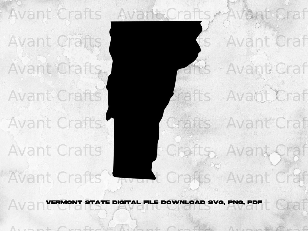 Vermont State Digital File Download Svg, Png, Pdf - Etsy