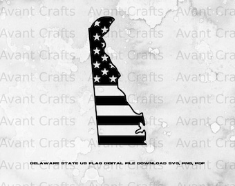 Delaware Round Flag SVG - DE USA Circular Circle State Banner Button ...