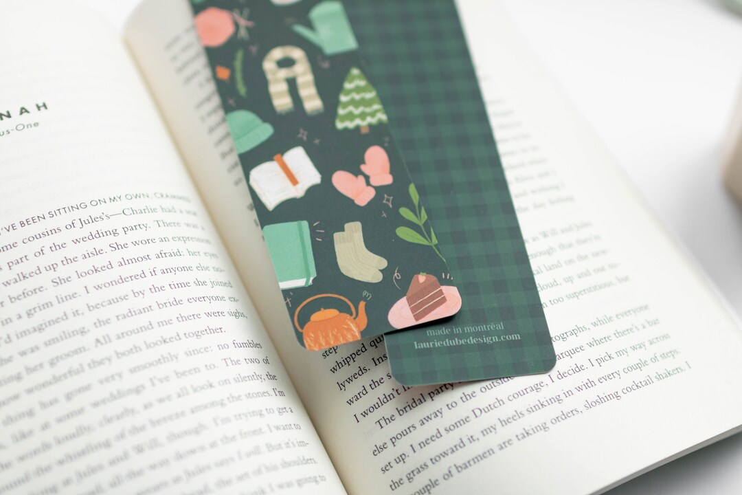 Homebody Cozy Bookmark | Laminated Double Sided Bookmark, Book Lovers ...
