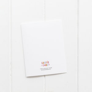 Happy Birthday Layered Cake Hand Lettering Colorful Greeting Card ...