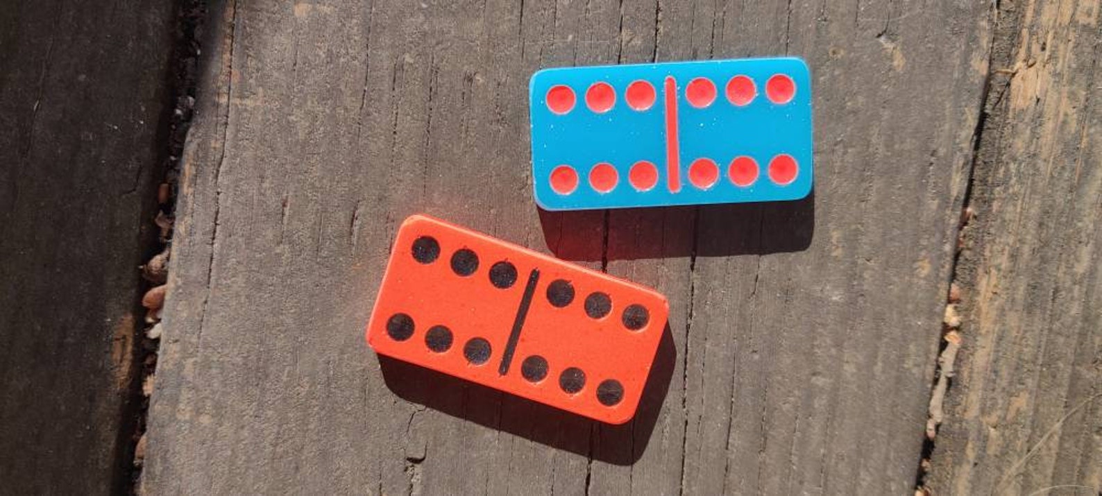 Custom Neon Domino Set | Etsy