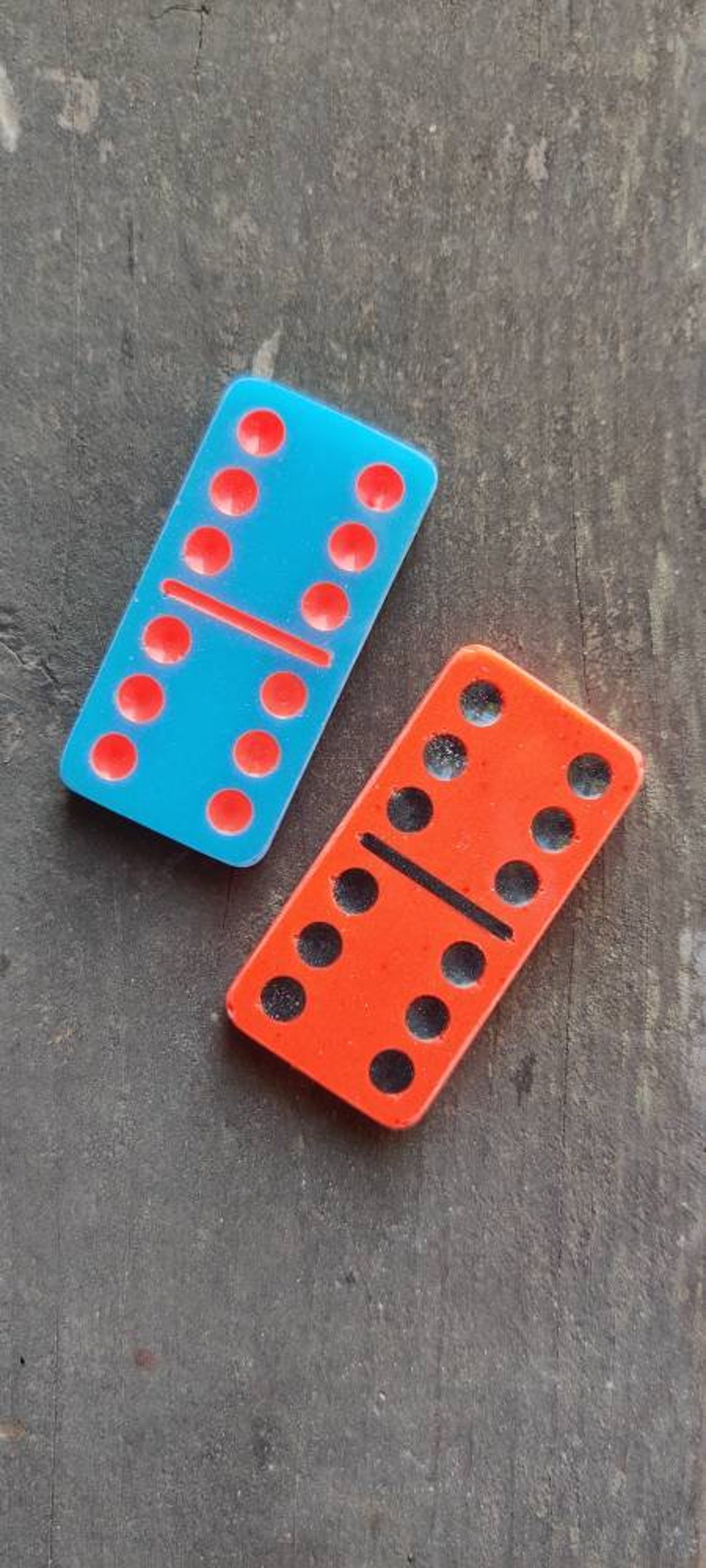 Custom Neon Domino Set | Etsy