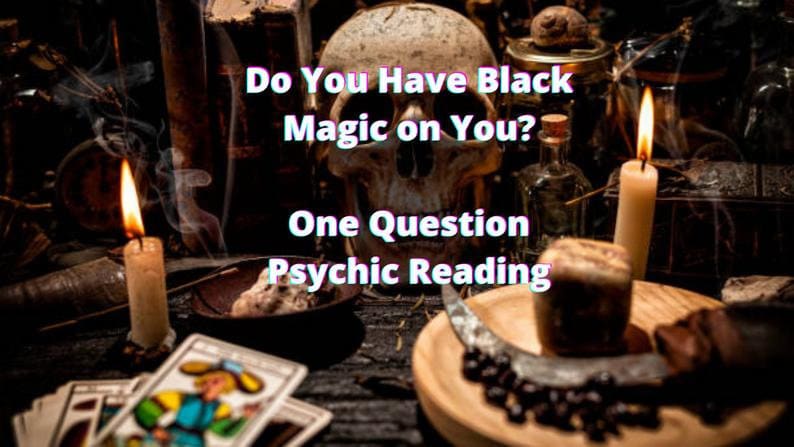 Do You Have Black Magic Spells or Curses on You Discover the - Etsy