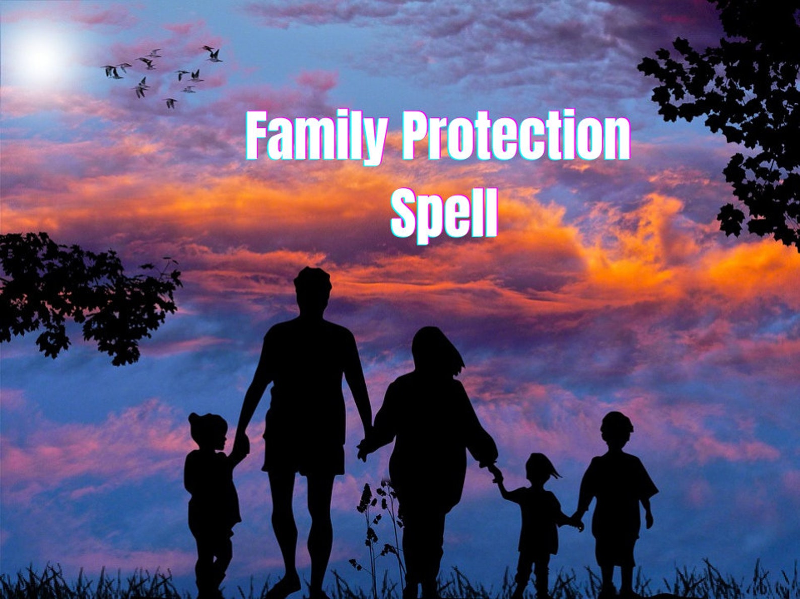 FAMILY PROTECTION Spell From Black Magicdemons Enemies | Etsy