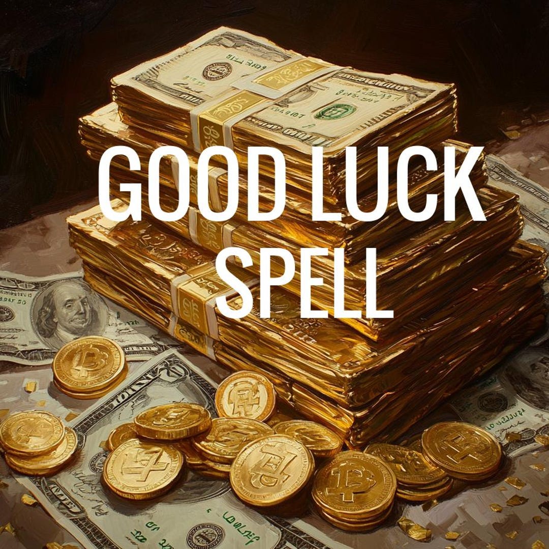 Good Luck Spell Gamblers Luck good Fortune financial Blessings in All ...