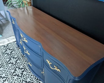 Navy Buffet Sideboard - Etsy