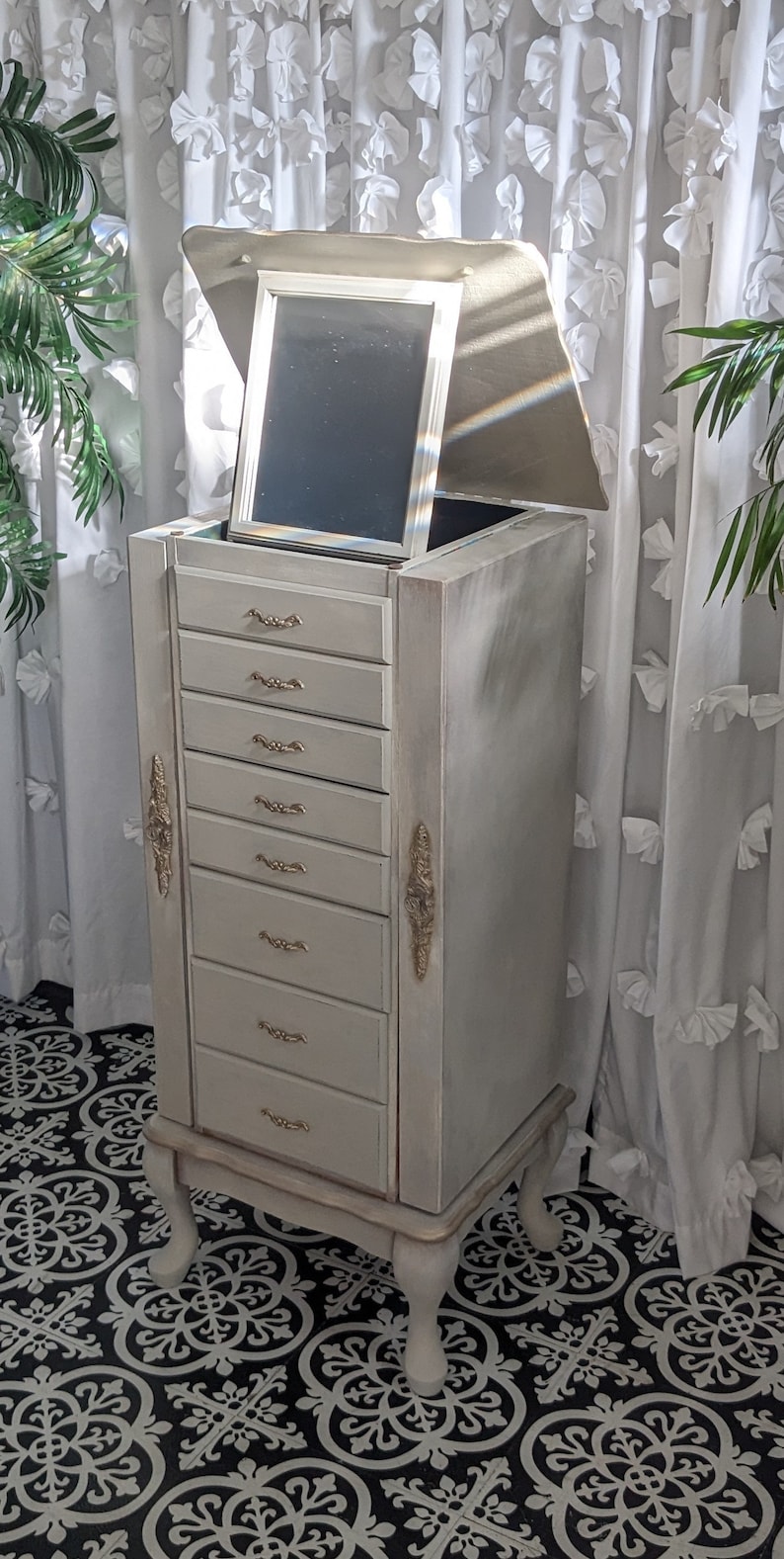 Tall Jewelry Armoire Sold Custom Orders Etsy