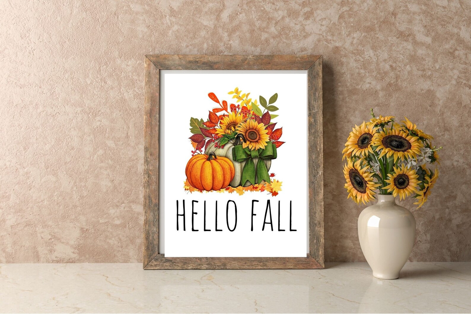 PRINTABLE! Fall/pumpkin Sign, Printable Fall Decor, DIY Fall Decor, PDF ...