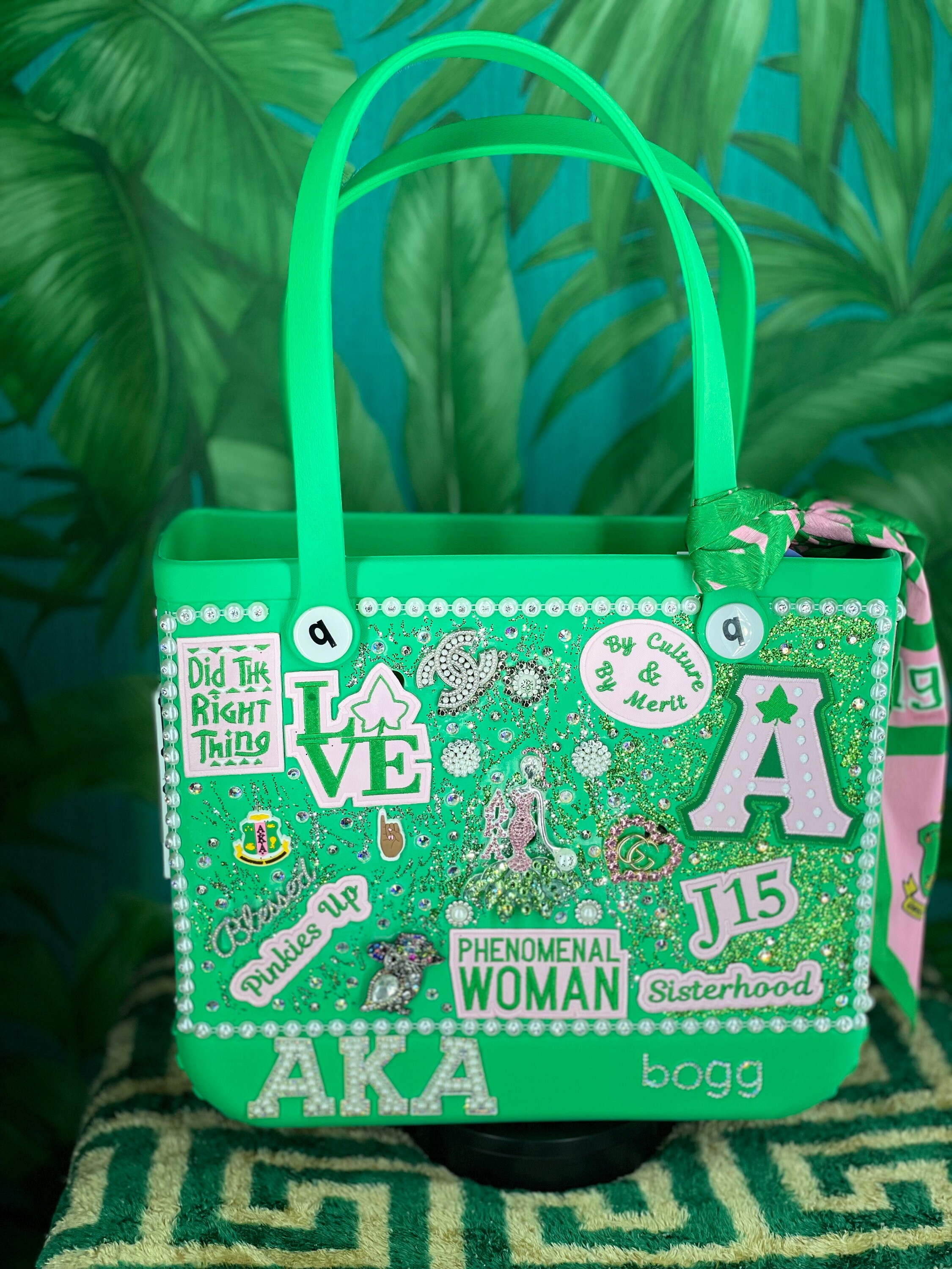 Personalized Handmade Bags Such As, Bogg Bag Designer, Sorority, Baby ...