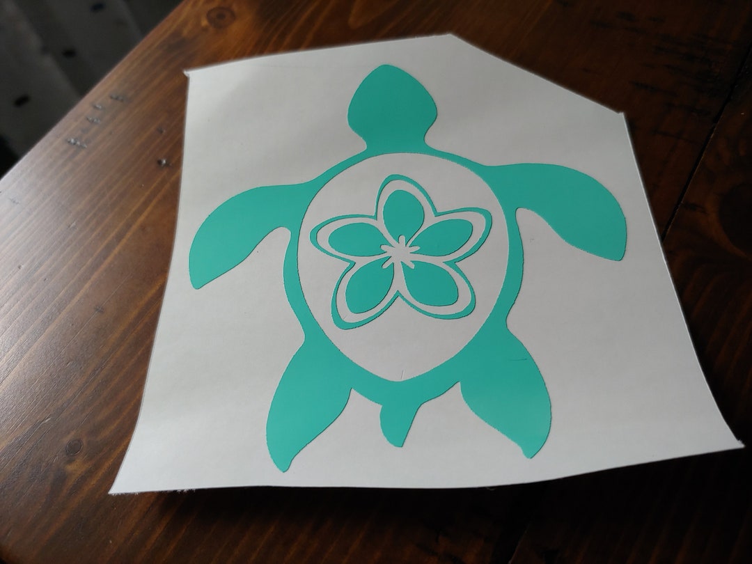 SEA TURTLES Vinyl Decals. Sea Turtle New Custom Decals for Glass ...