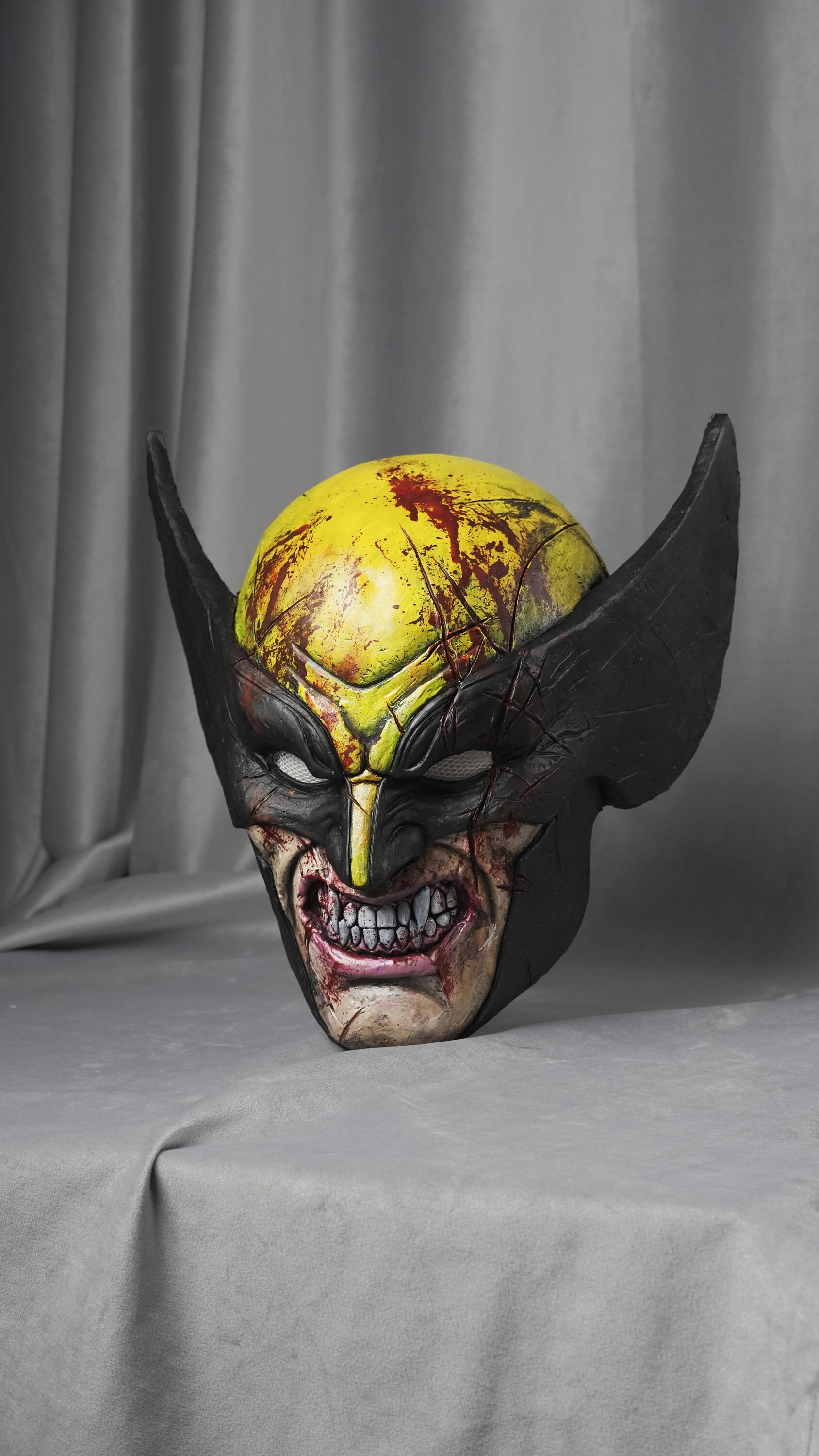 Custom Wolverine Helmet for Cosplay. Unique Wolverine Gift. Wolverine ...