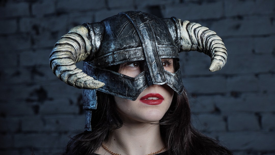 Custom the Elder Scrolls Skyrim Helmet for Cosplay. Unique Skyrim Gift ...