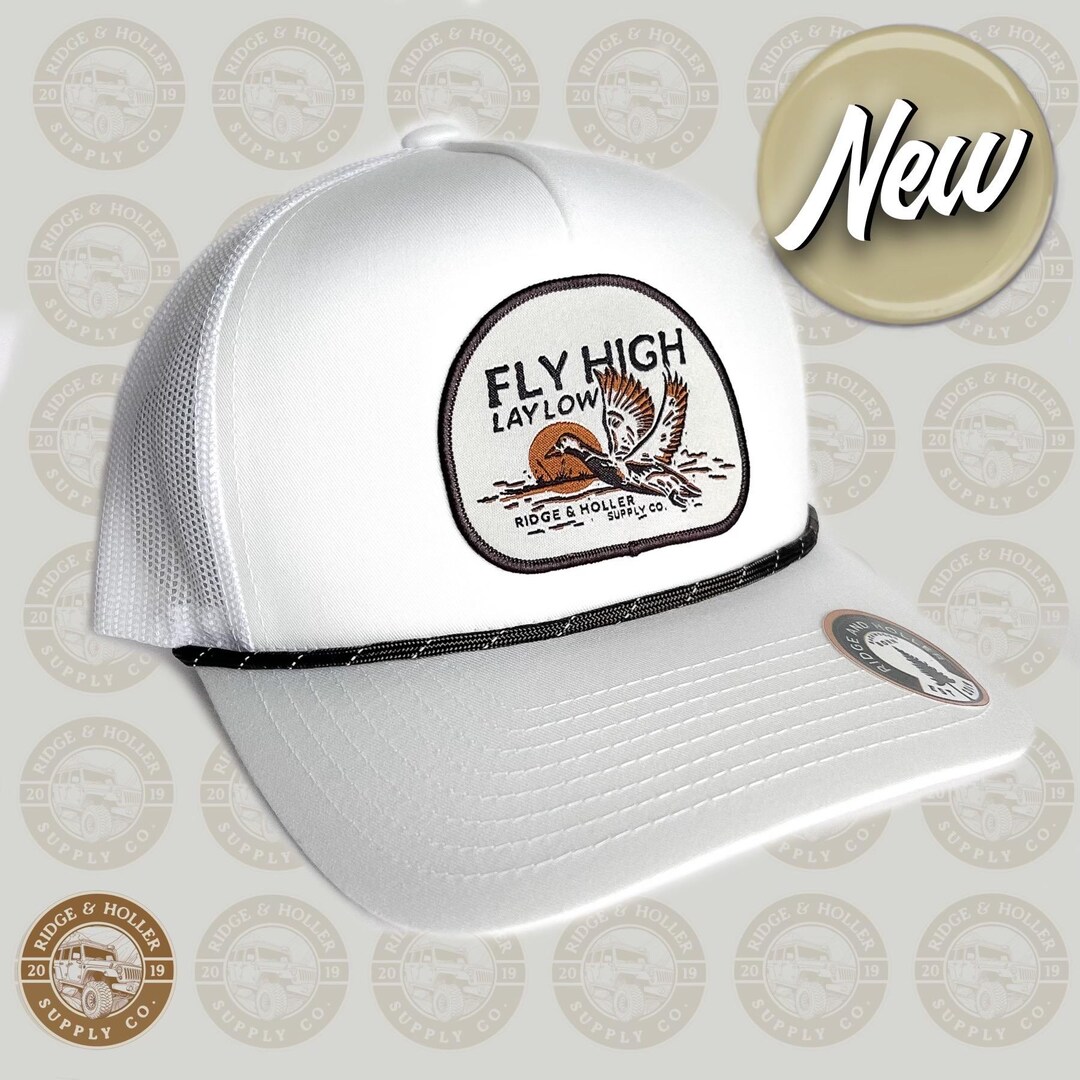Duck Camo Hat // Snapback Hat // Rope Hat // Mid Rise Hat // Hunting ...