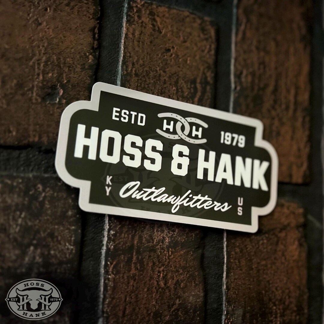 Hiking / Western Wear / Stickers / Decal / Country / Hoss and Hank ...
