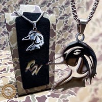 Flying Ducks Necklace & Pendant Ladies Hunting Christmas Gift Nl - Etsy UK