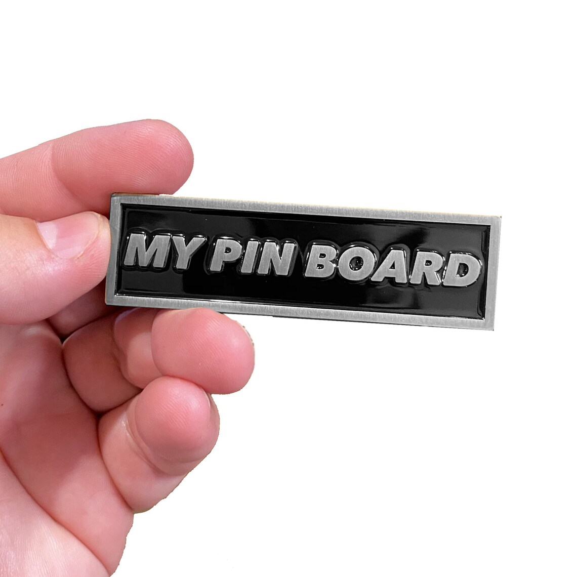 Pin Board name plate pin for pin collectors pin board | Etsy