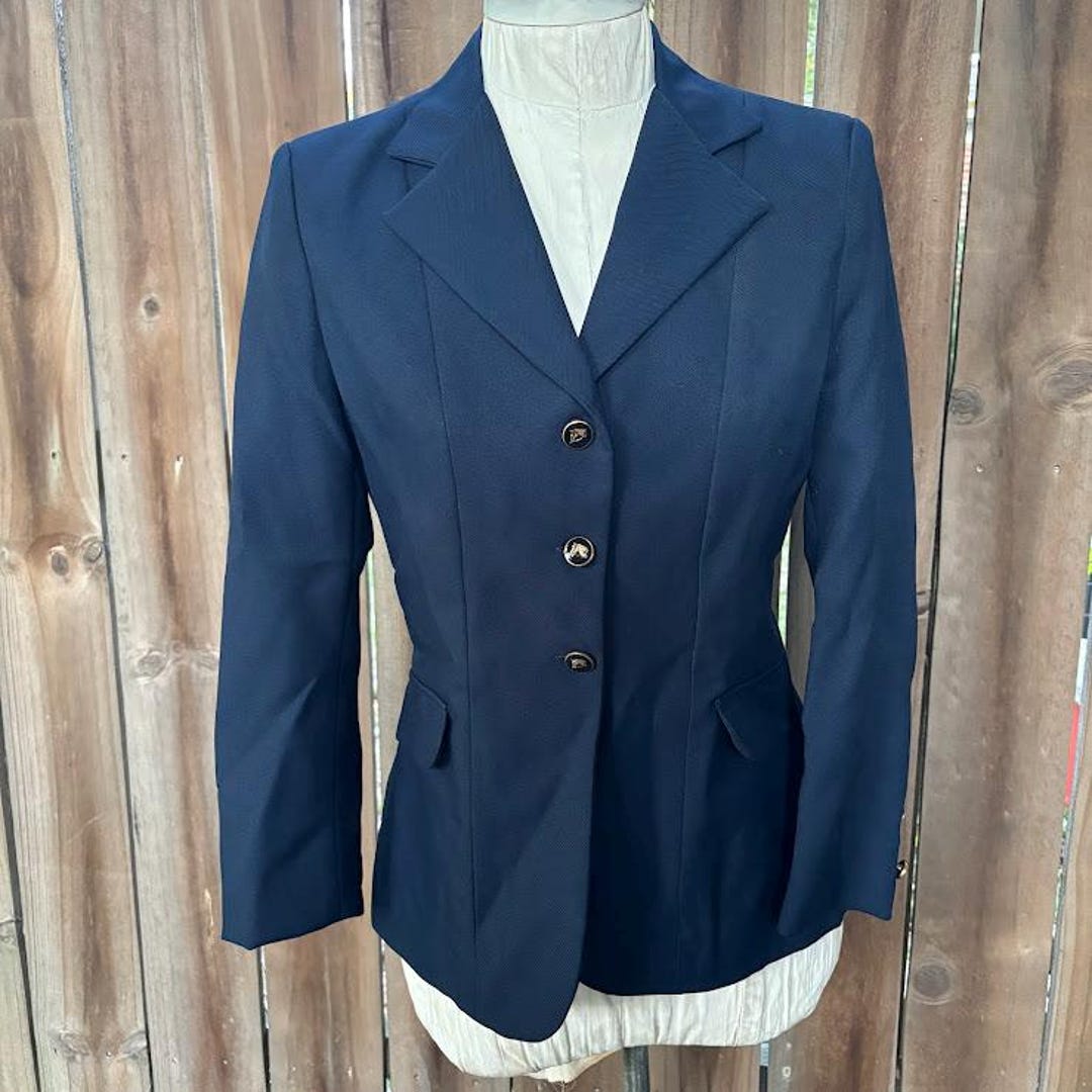Vintage LIVERY RIDING APPAREL by Foxwood Equestrian Jacket 12 M - Etsy