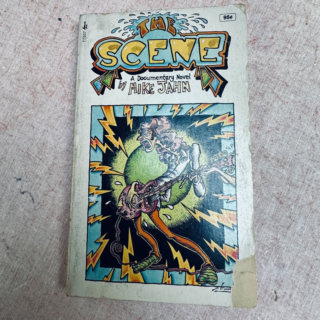 THE SCENE by Mike Jahn 1971 PB Groupies Rock N Roll Roman a Clef - Etsy