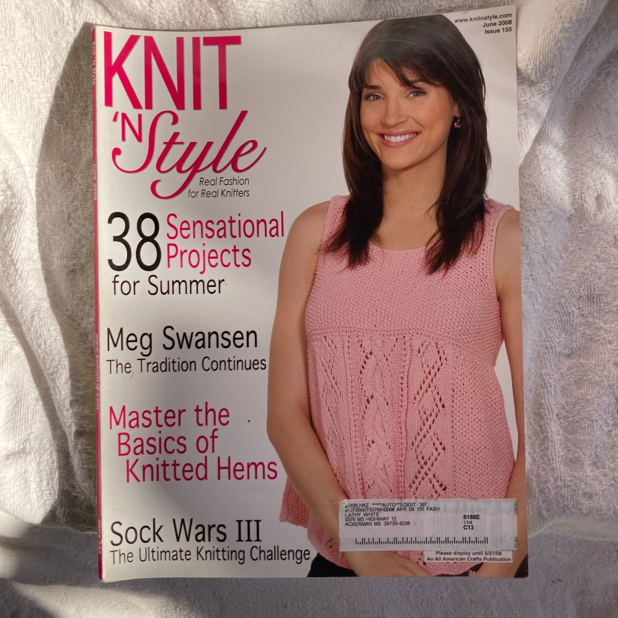 KNIT N STYLE Magazine June 2008 38 Summer Projects - Etsy