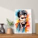 Elvis Presley Watercolor Painting - Digital Print - Etsy