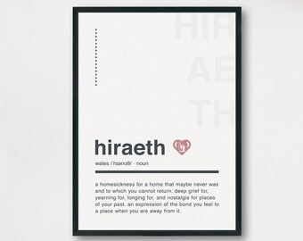 Hiraeth Wall Art - Etsy
