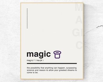 Magical Vibes Only Printable Art Magic Art Magic Art Print - Etsy
