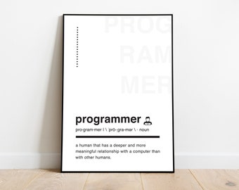 Developer Wall Art - Etsy