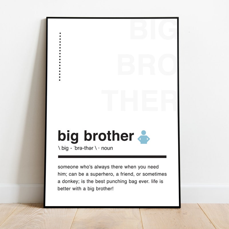 Brother Printable - Etsy