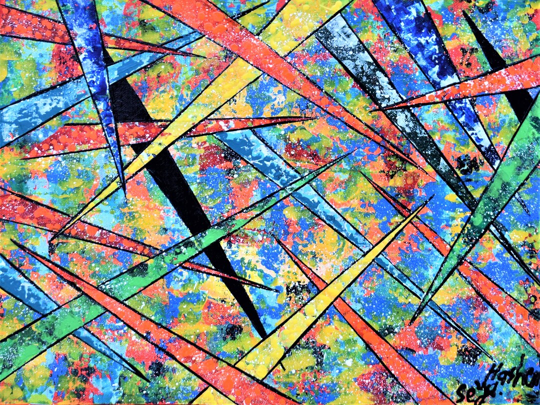 Broken Colours - Etsy