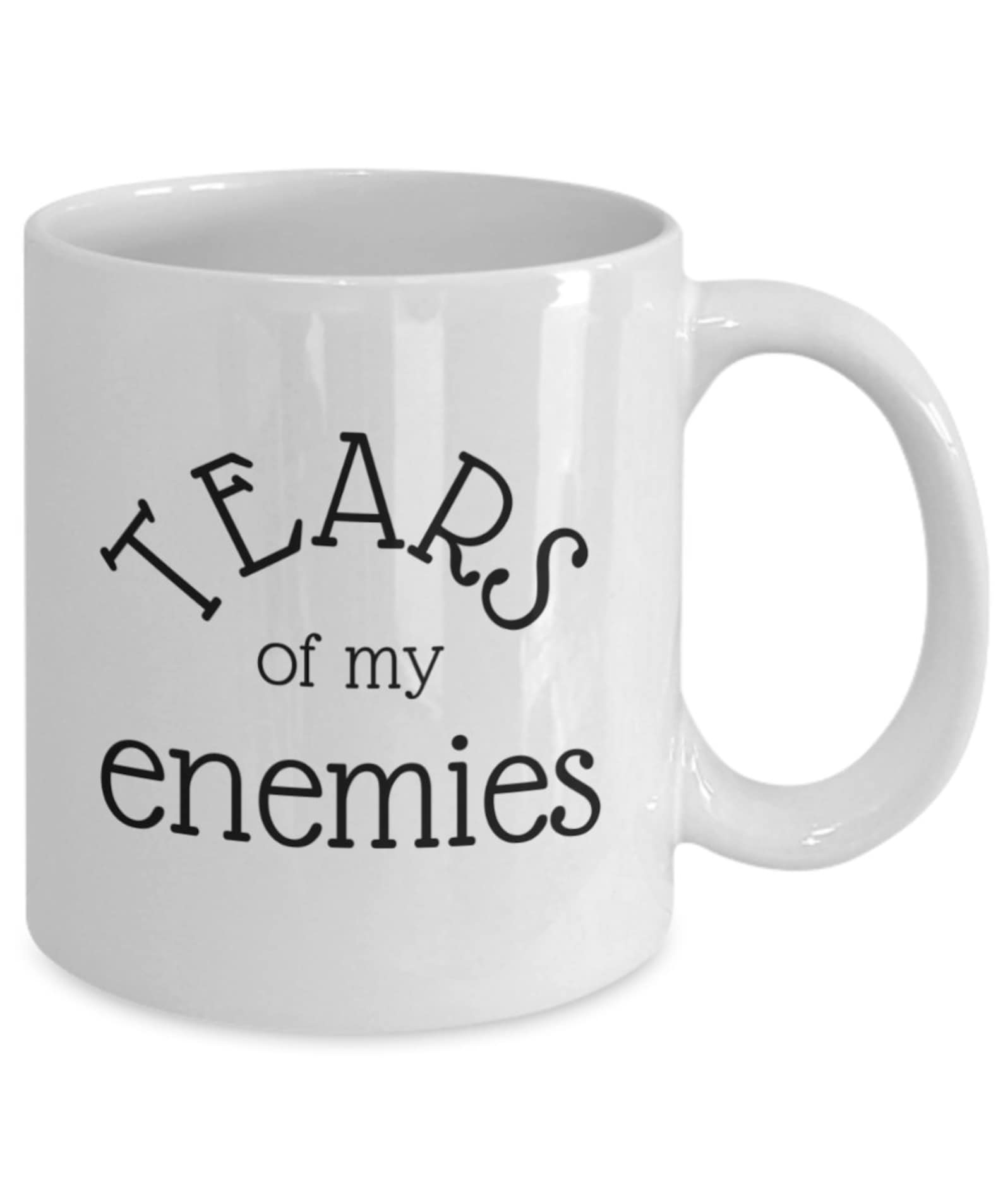 TEARS OF My ENEMIES Mug, Tears of My Enemies Cup, Funny Coworker Mug ...