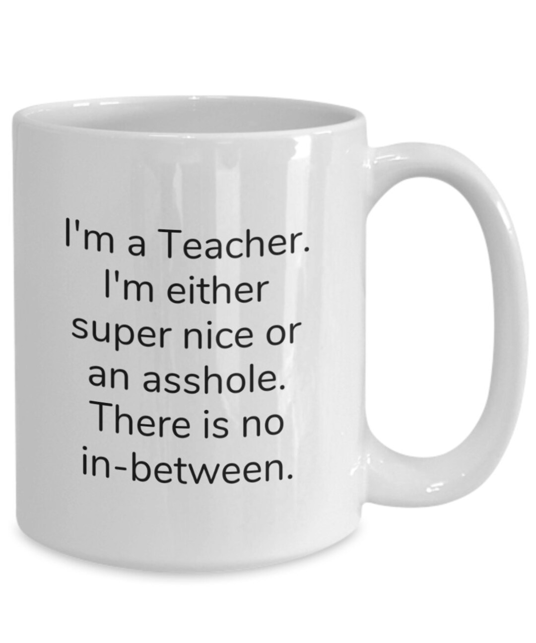 Funny TEACHER Coffee Mug Teaching Cup Teacher Instructor - Etsy