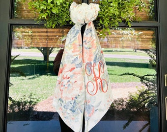 Spring Floral Wreath Sash - Etsy