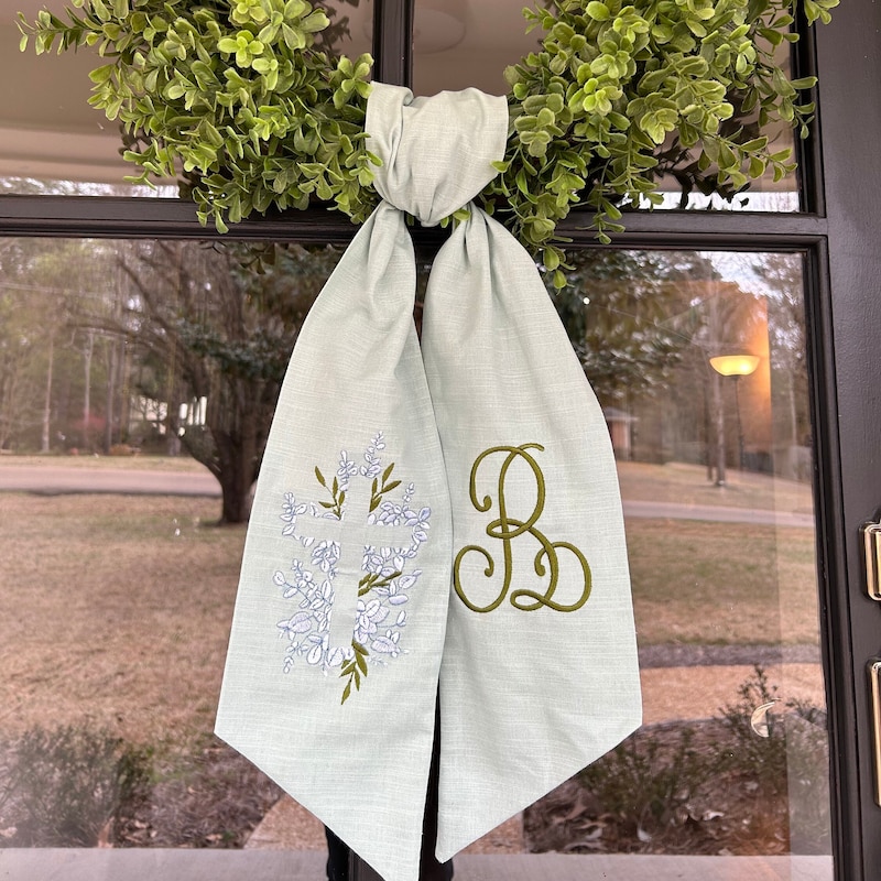 Sashes for Wreath - Etsy