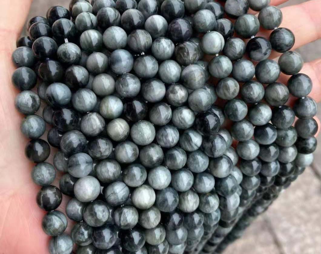 Natural AA Eagle Eye Beads,eagle Eye Agate Round Smooth Beads 6mm 8mm ...