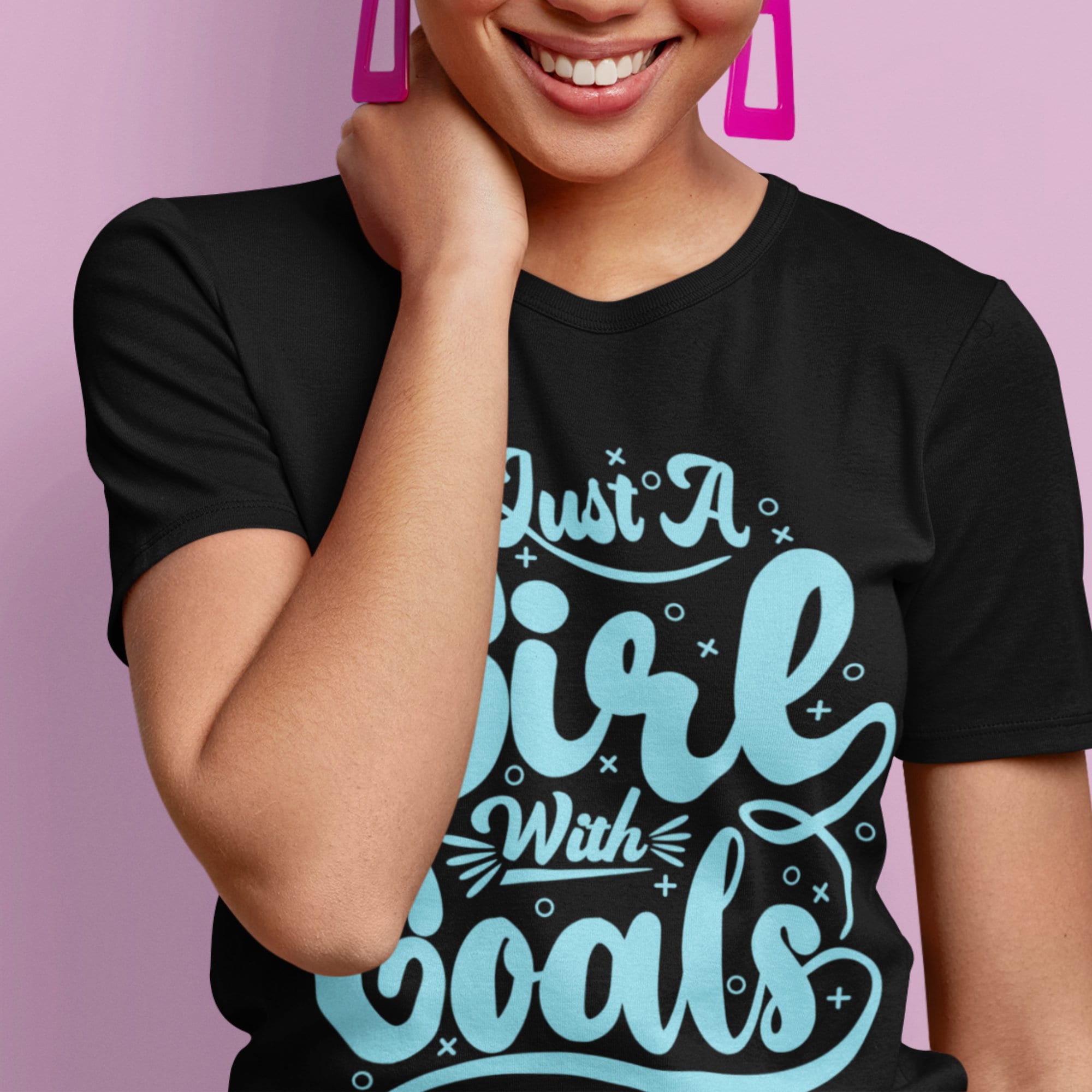 Girl With Goals T-shirt, Inspirational Tee, Women Empowerment ...