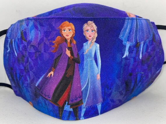 Frozen Queen Elsa and Anna 3D Mask Queen Elsa and Anna Face | Etsy
