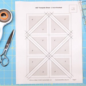 Ultimate Half Square Triangle Paper Bundle to Improve Your Quilting ...