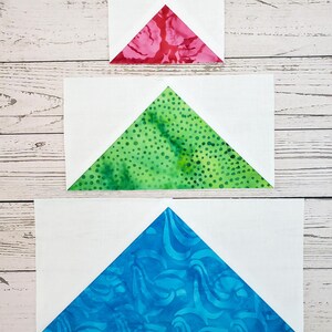 Pre-printed FPP Paper Template Kits - Flying Geese; Foundation Paper ...