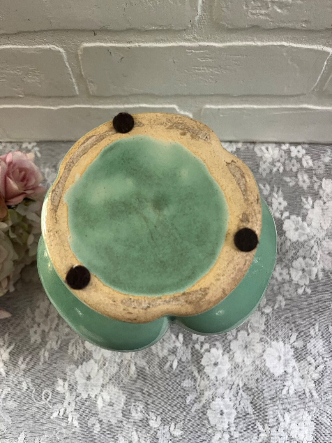 Vintage Camark Ruffled Vase - 1930’s - Etsy