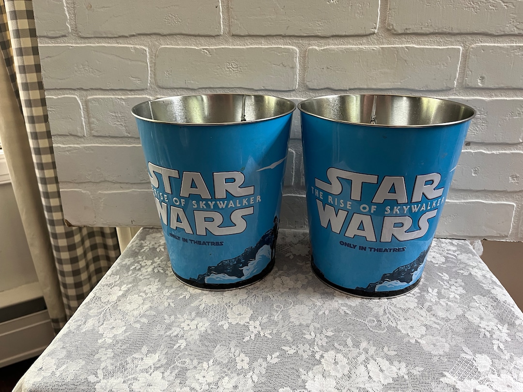 Star Wars Rise of Skywalker Light Sise AMC Promotional Buckets - Set of ...
