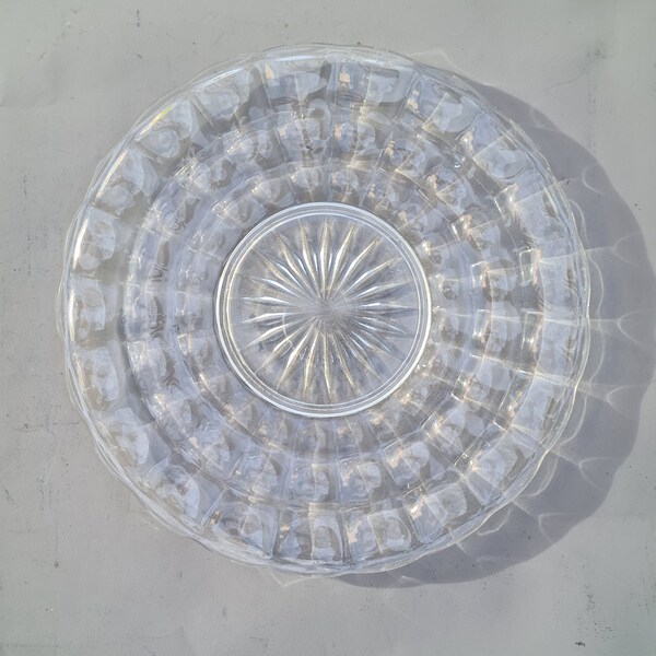 Crystal Glass Plate - Etsy