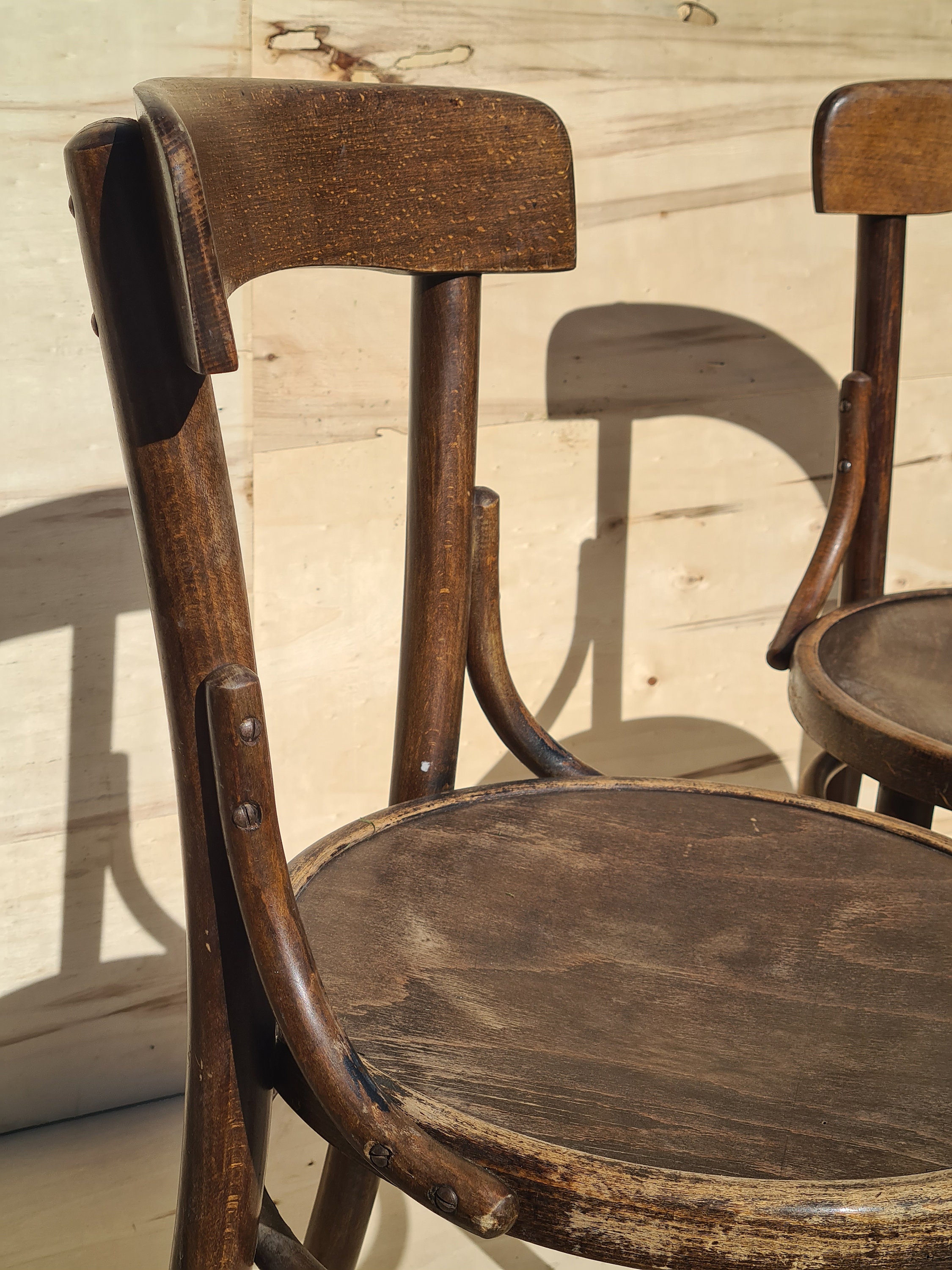 One Wooden Chair in a Classic Thonet Style - Etsy