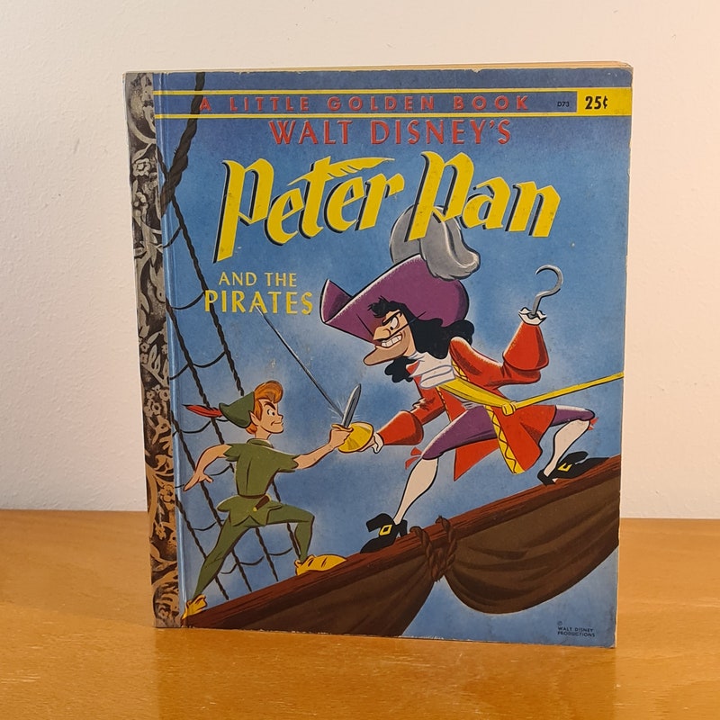Peter Pan Golden Book - Etsy