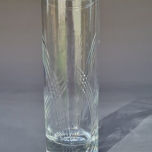 Set of 4 Glass Tumblers - 6cm Diameter, 2dl Volume - Etsy