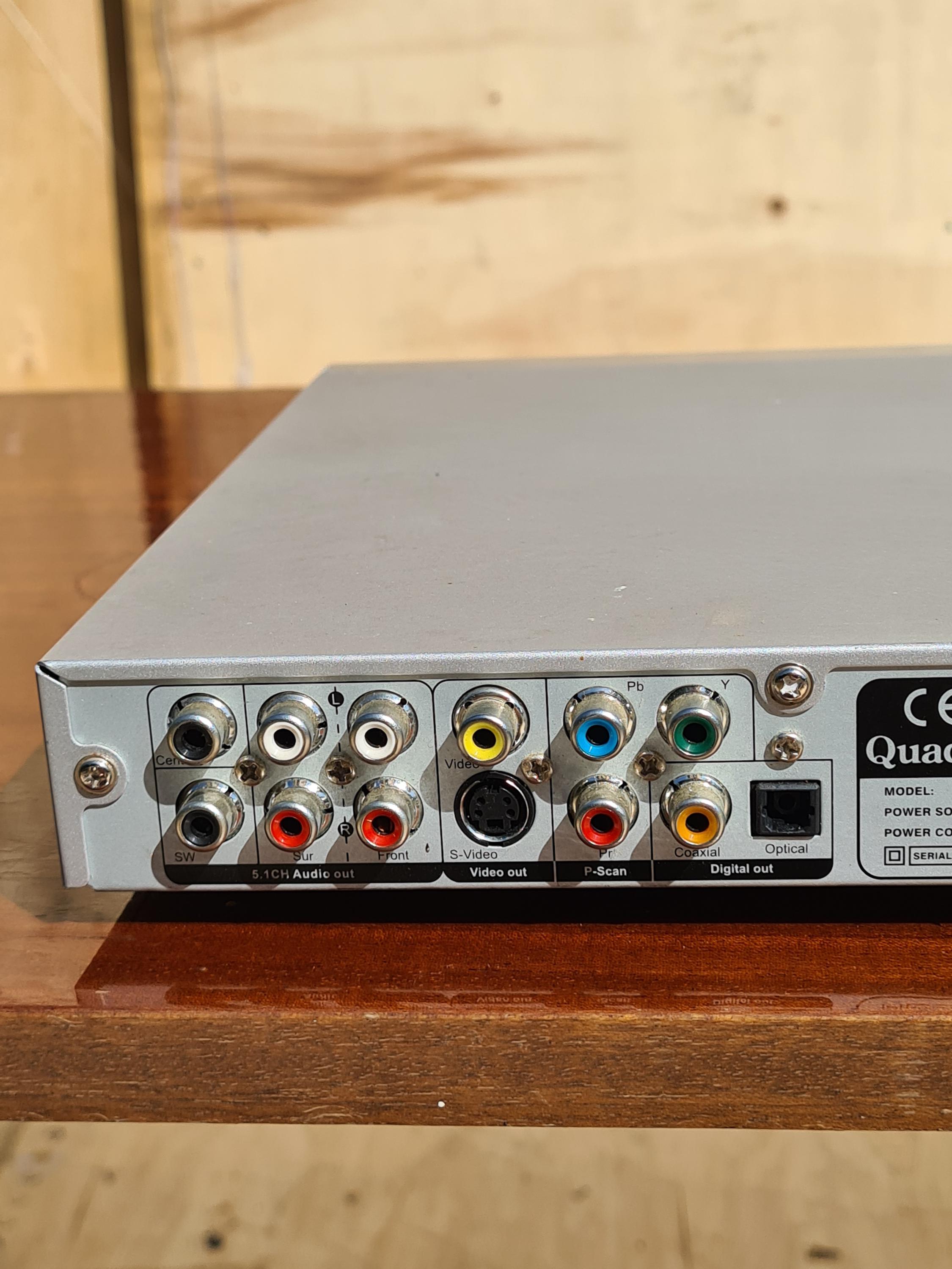 Quadro DVD Player Model DVD-707 Divx With Dolby Atmos Technology, Retro ...