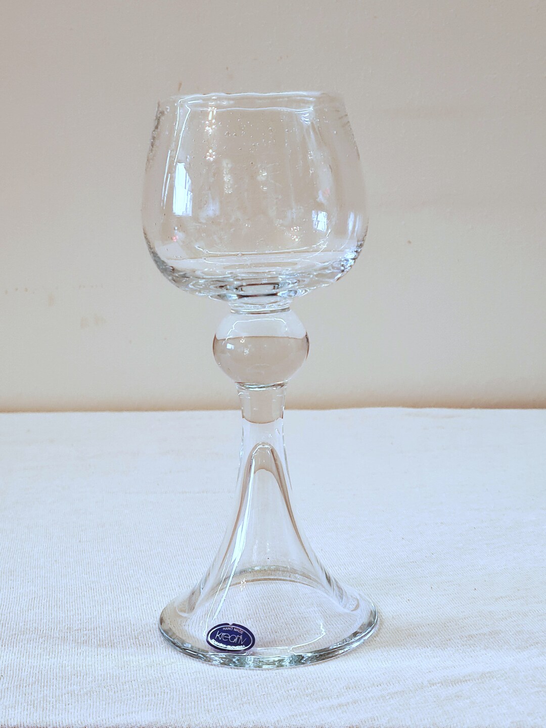 Crystal Stemmed Wine Glass From Hand-blown Glass by Kreativ Rogaška ...