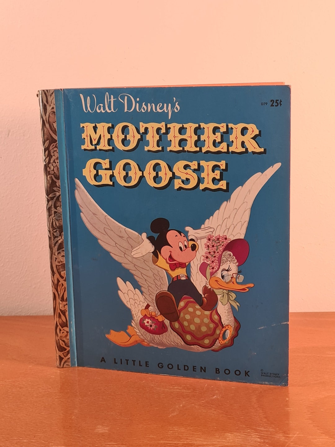 Vintage 1952 Walt Disney's Mother Goose Book: Mickey Mouse Fairy Tale ...