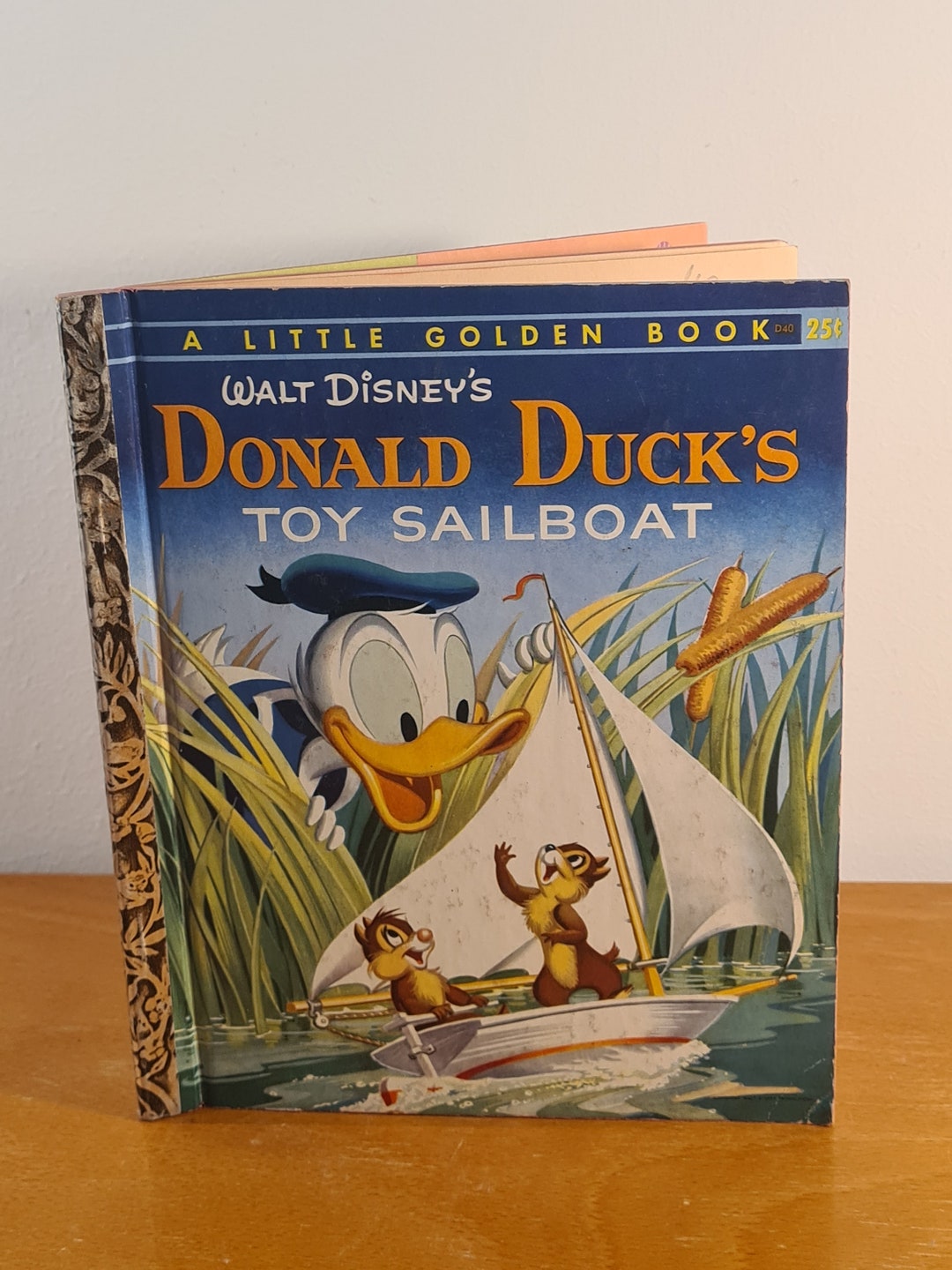 Walt Disney's Donald Duck's Toy Sailboat 1954 - Retro Vintage ...