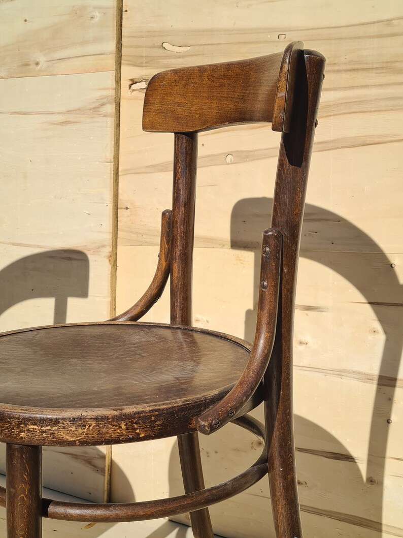 One Wooden Chair in a Classic Thonet Style - Etsy